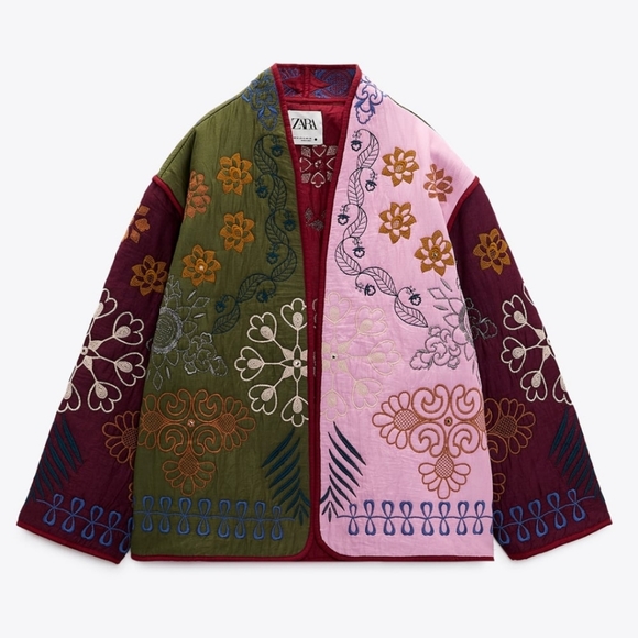 Zara | Jackets & Coats | Nwt Zara Embroidered Jacket | Poshmark